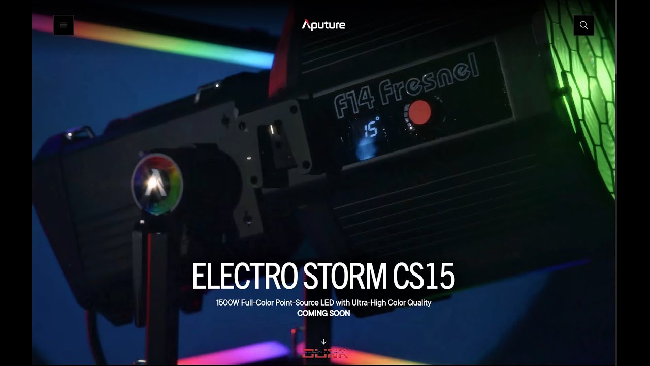 Aputure Electro Strom CS15 , XT26 , F14 Frsnel , Spotlight Max New Item ...