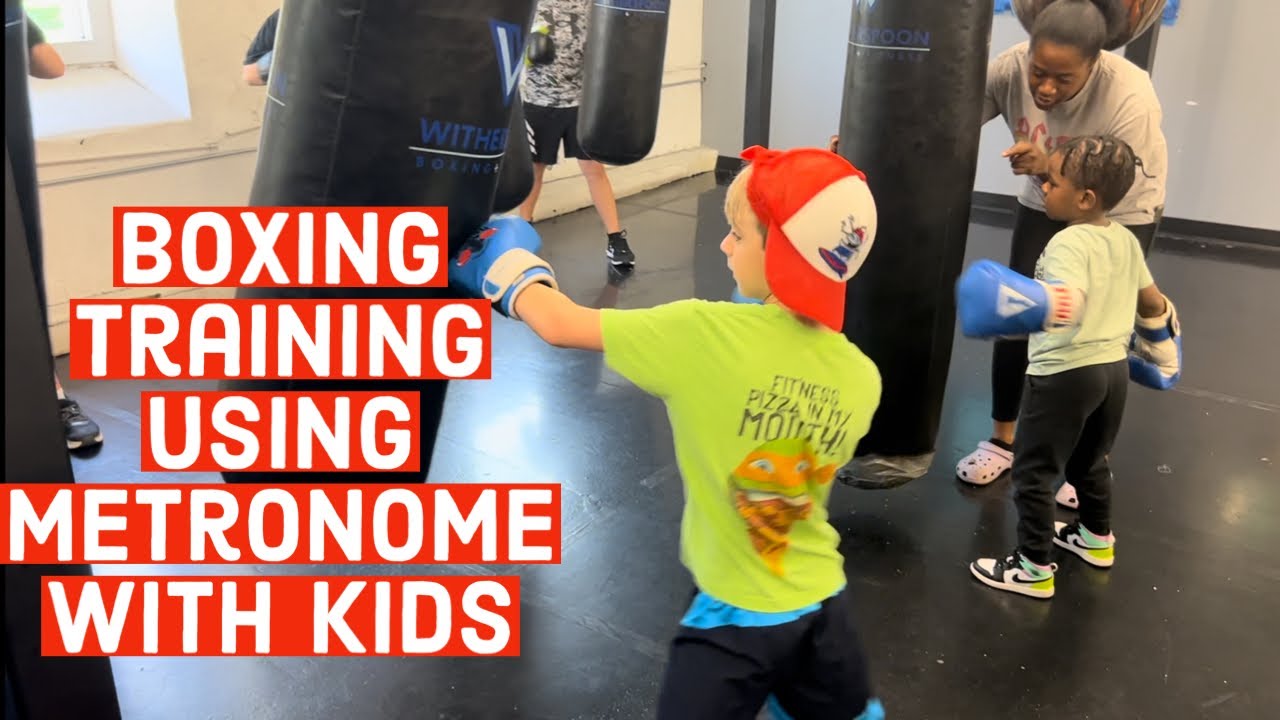 Boxing Training With Kids Using Metronome Witherspoon Boxing & Fitness ...