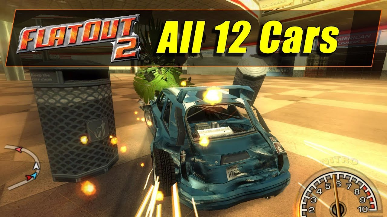Flatout 2 (PC) - Driving All 12 Cars (From Game Start) (1080@60) - YouTube