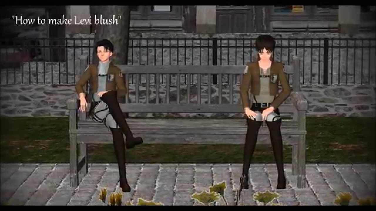 【Shingeki no MMD】How to make Levi Blush (Ereri) by ~Ñe.avi (HD version ...
