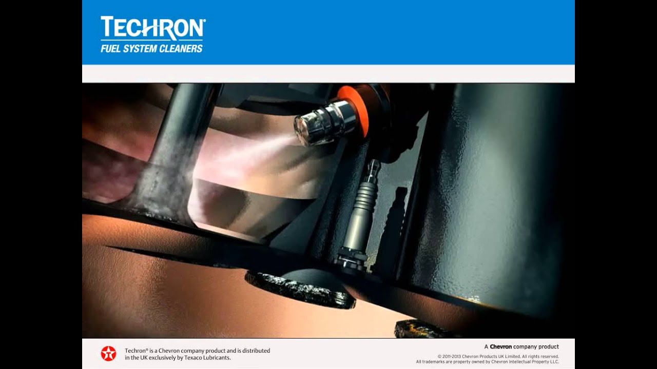Techron Fuel System Cleaners engine flythrough - YouTube