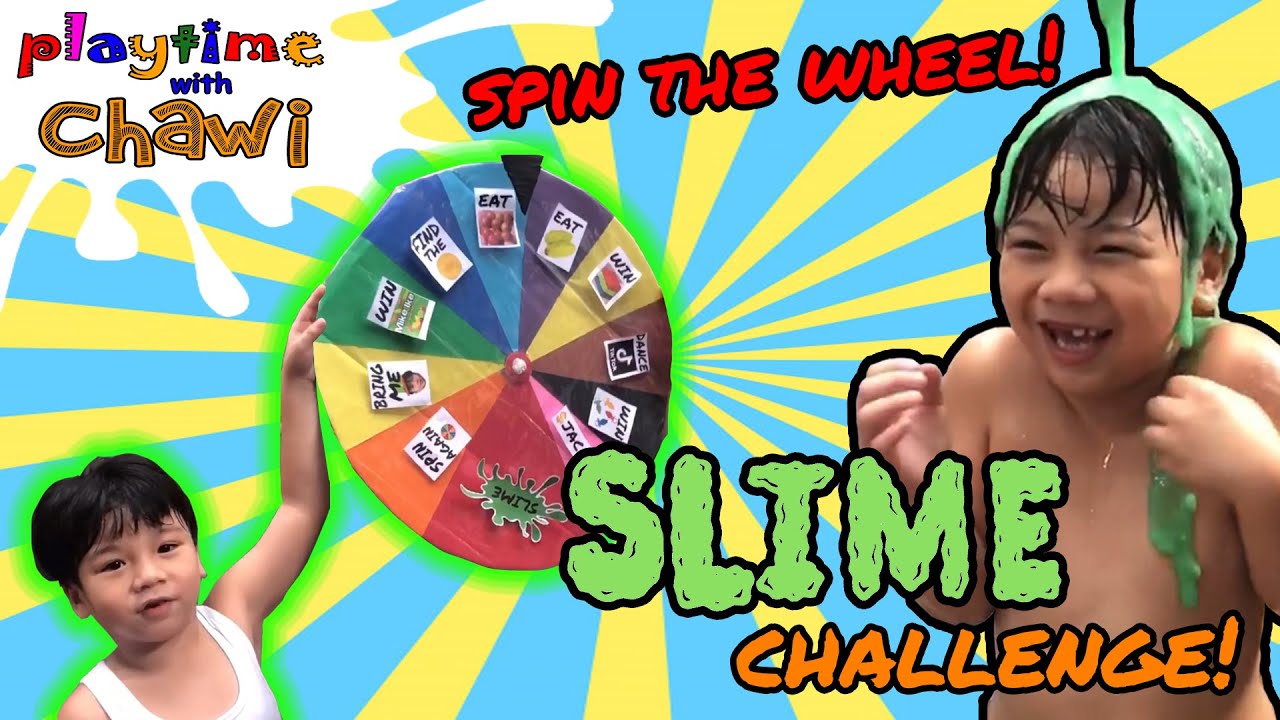 SPIN THE WHEEL SLIME GAME! - Mystery Wheel of Slime Challenge ...