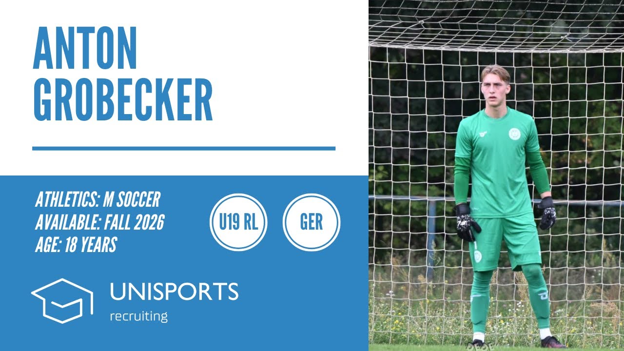 Anton Grobecker - College Soccer Recruiting Fall 2026 - YouTube