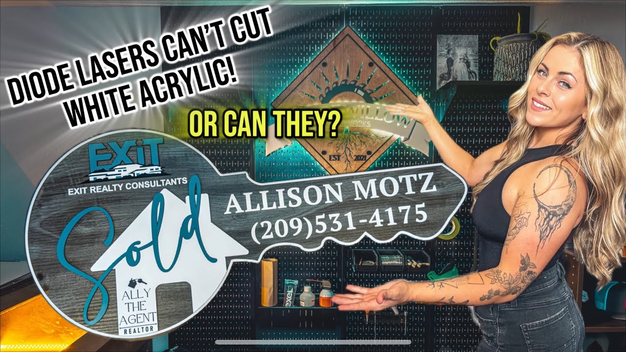 Laser Cut LAYERED SIGNS Simplified, Rowmark Is a GAME CHANGER!!! (Part ...