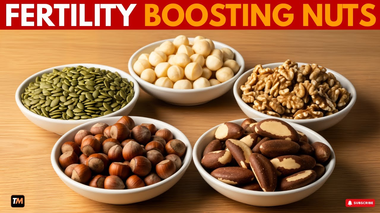 TOP Seeds And Nuts You Need To BOOST Fertility And Testosterone - YouTube