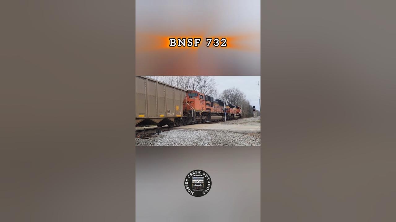 732 BNSF COAL! #railroad #trains #railfan - YouTube