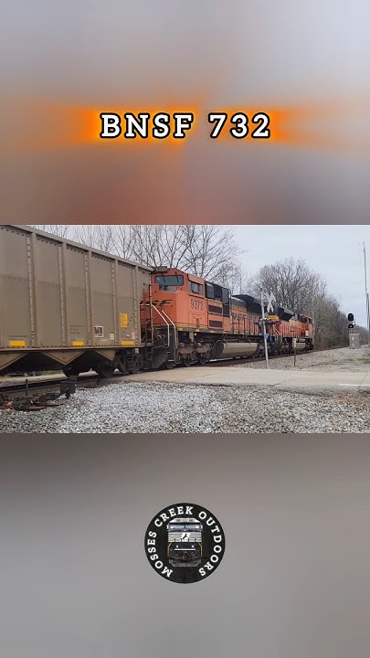 732 BNSF COAL! #railroad #trains #railfan - YouTube