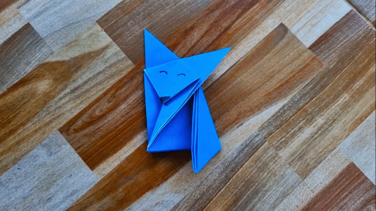Origami Fox Easy Step by Step - YouTube