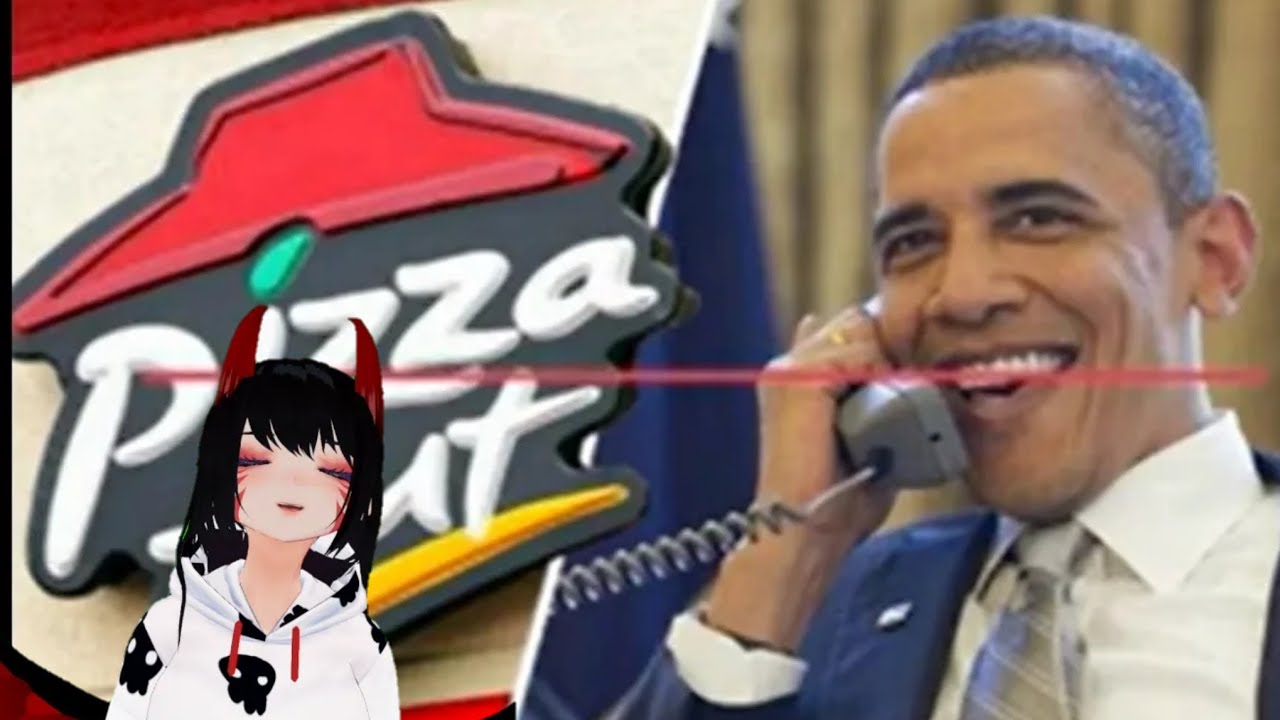 Barack Obama Pranks Calls Pizza Hut Ordering Everything Reaction - YouTube