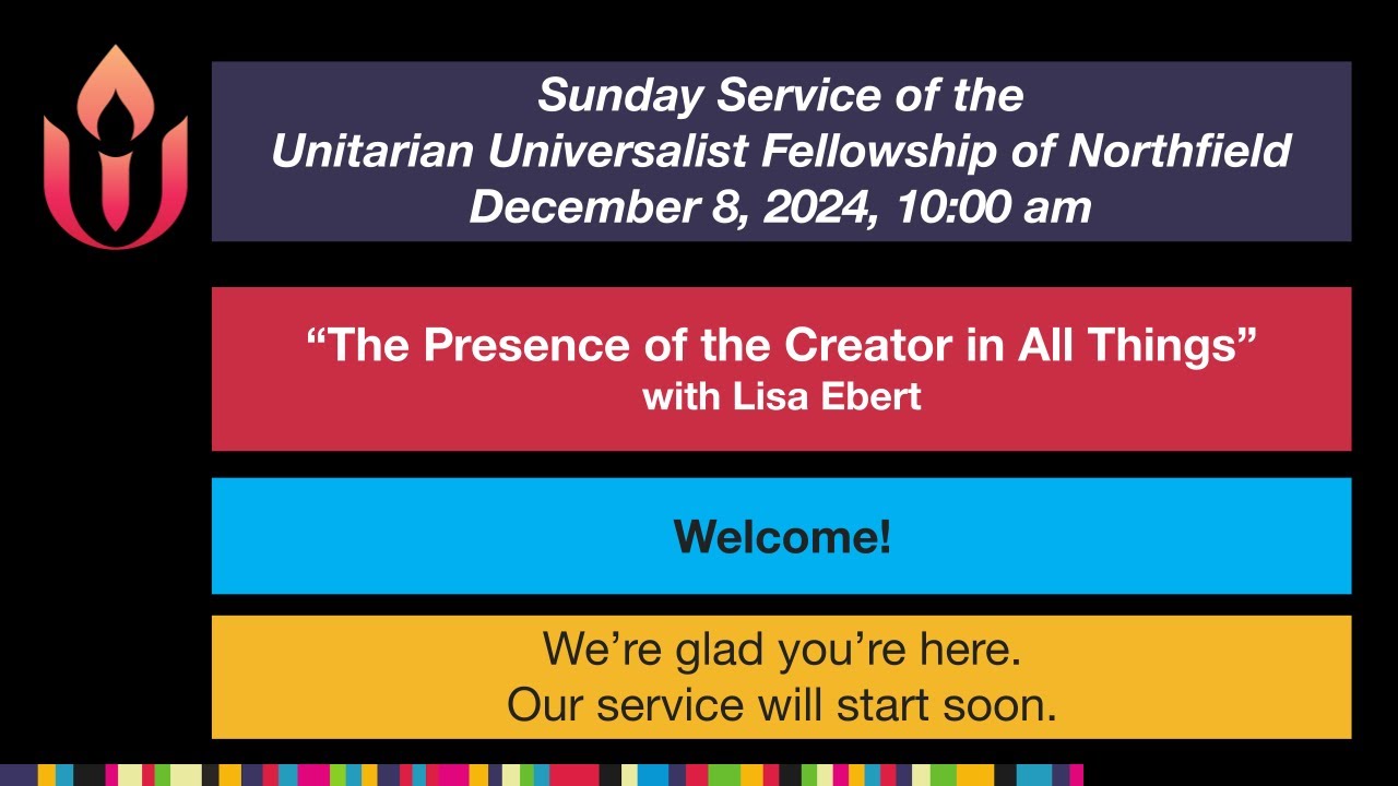 “The Presence of the Creator in All Things ” with Lisa Ebert - YouTube
