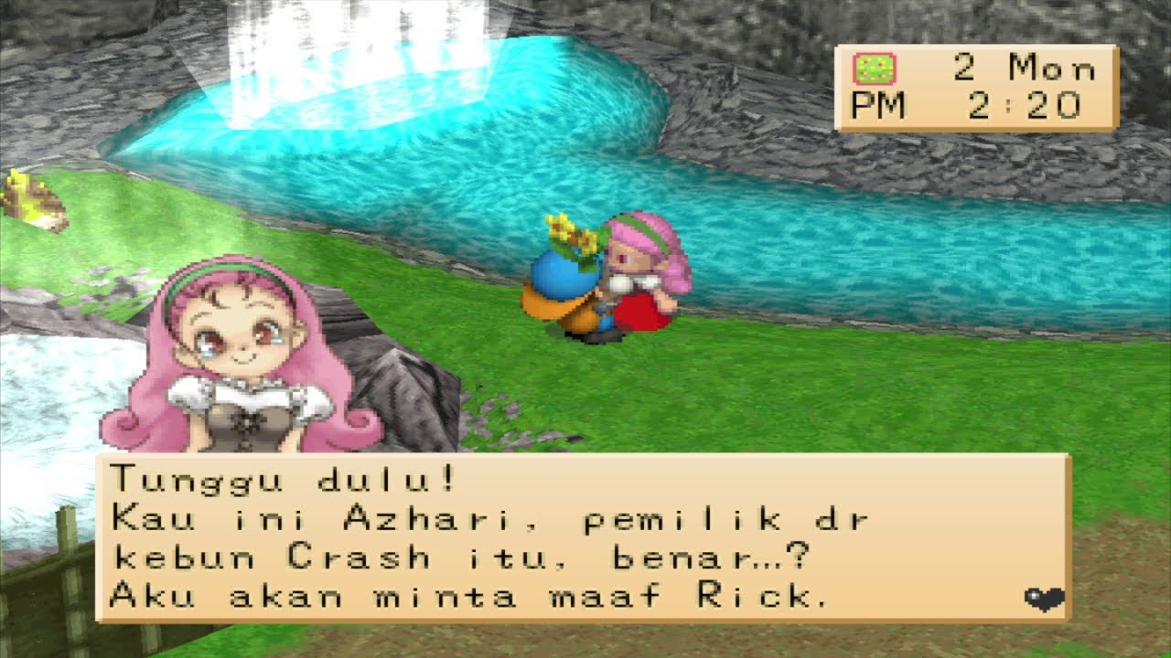 Harvest Moon Boy & Girl PSP Mod Indonesia Gameplay - YouTube