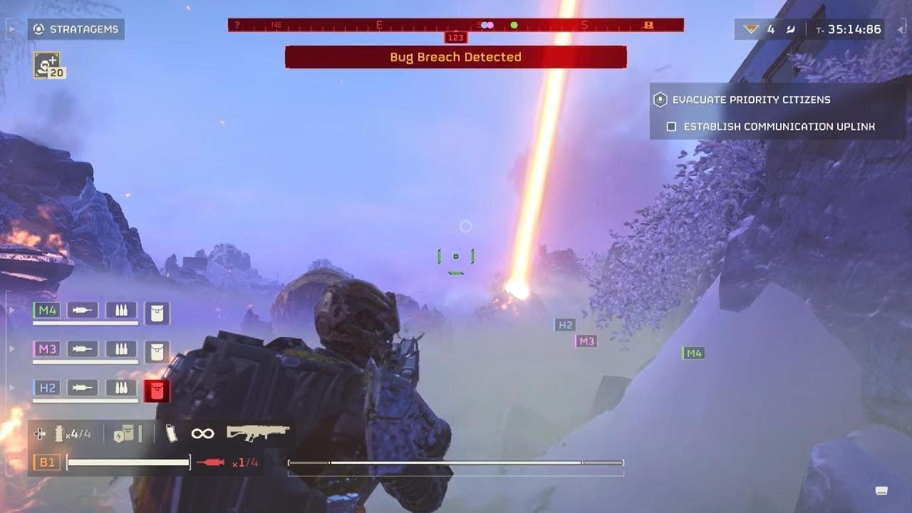 HELLDIVERS arc charger - YouTube