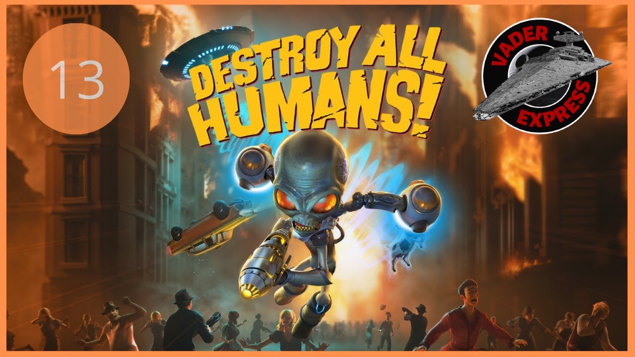 👽 Destroy All Humans! #13 | Majestic se hace con el poder 👽 - YouTube