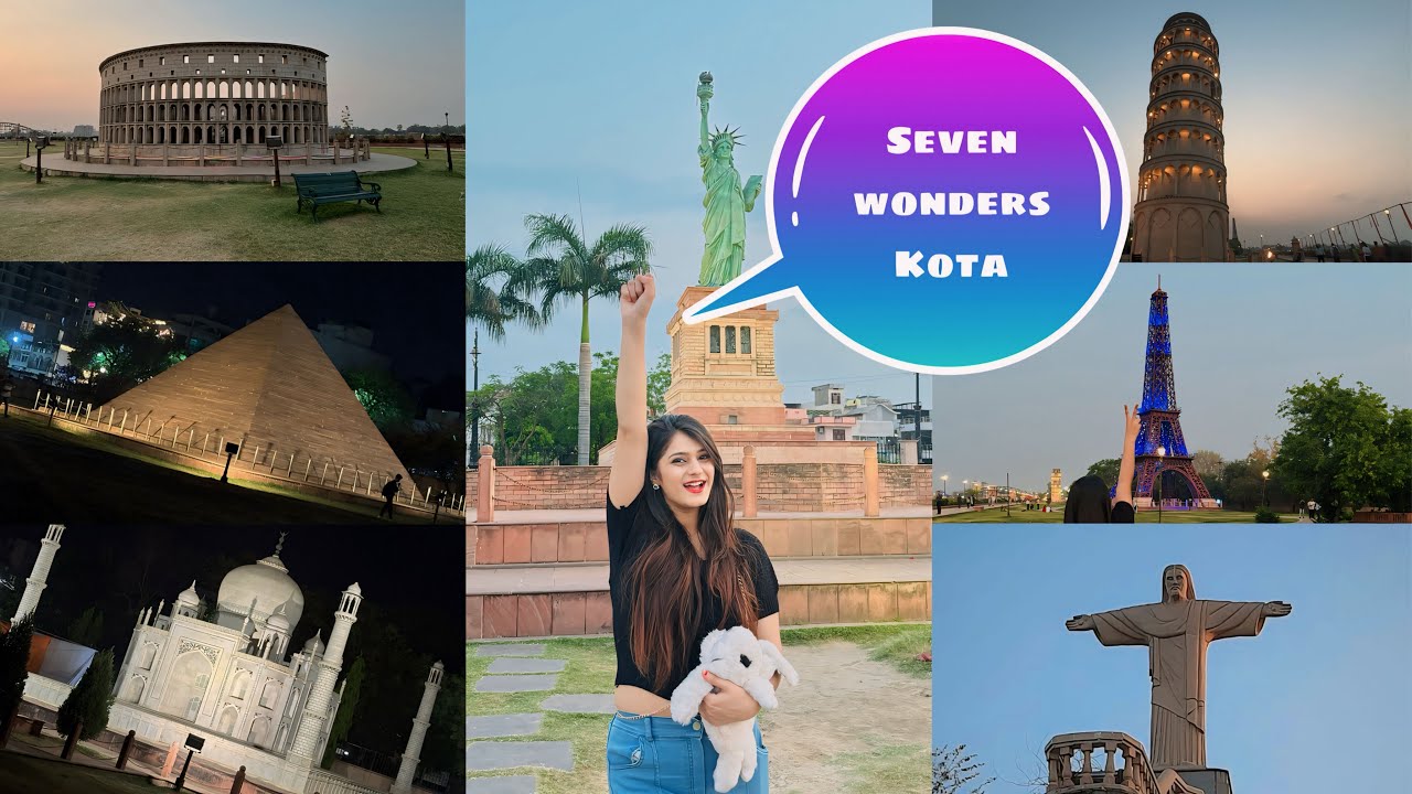 Seven wonders kota🗽!! Kota ka famous park kafi sundar hai 😍Day-10 in ...