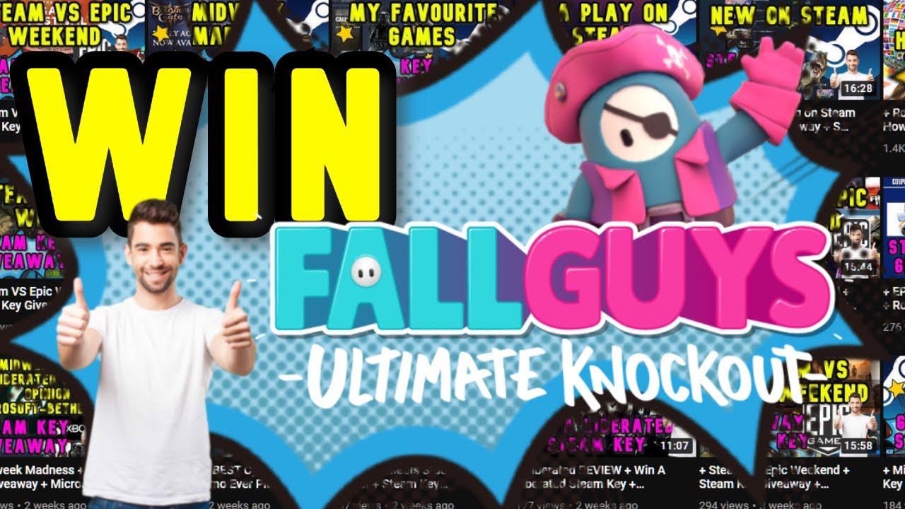 + 1000 VIDEOS + WIN A FALL GUYS STEAM KEY + Let's celebrate! + - YouTube
