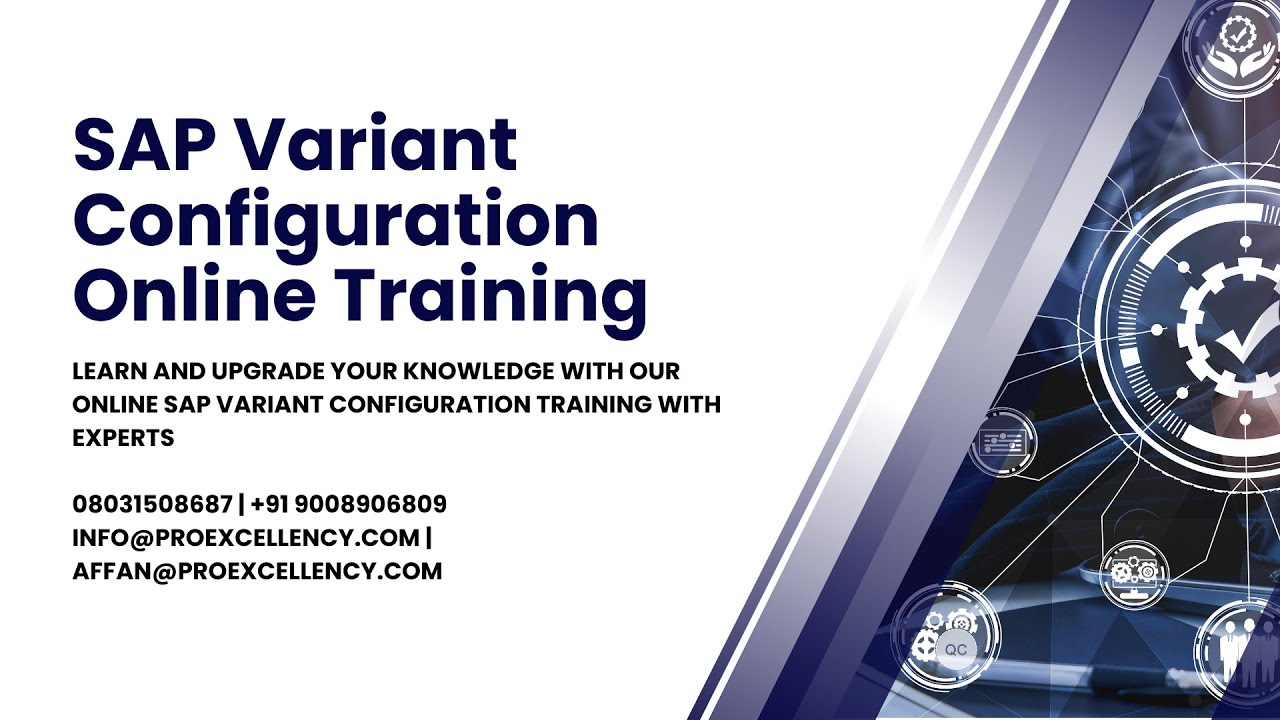 SAP Variant Configuration Online Training | SAP Variant Configuration Training and Certification ...