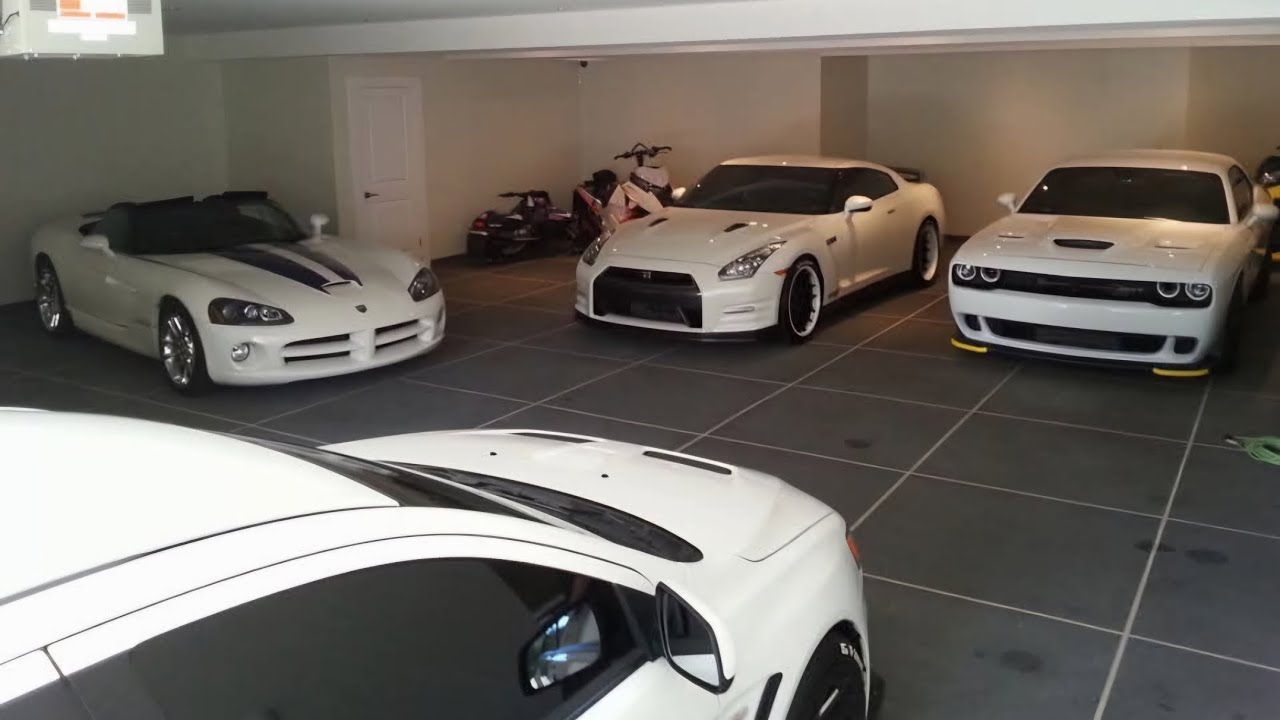 The WILLIAMS' WHITE CAR COLLECTION - YouTube