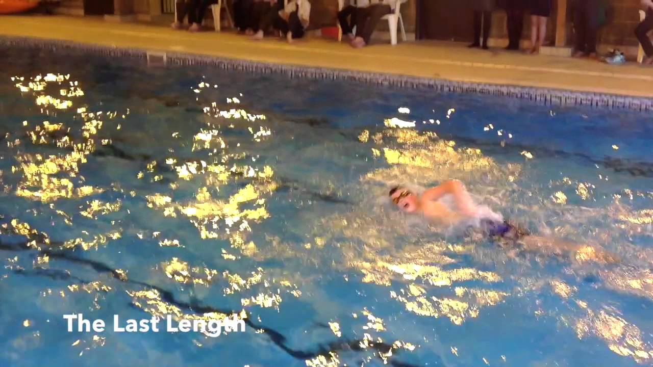 Sponsored Swimming Challenge for Charity - YouTube