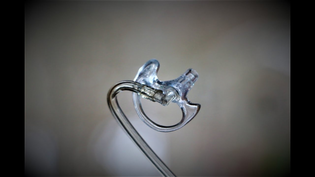Reveiw: HDE Ear Mold For Acoustic Coil Tube Earpiece - YouTube