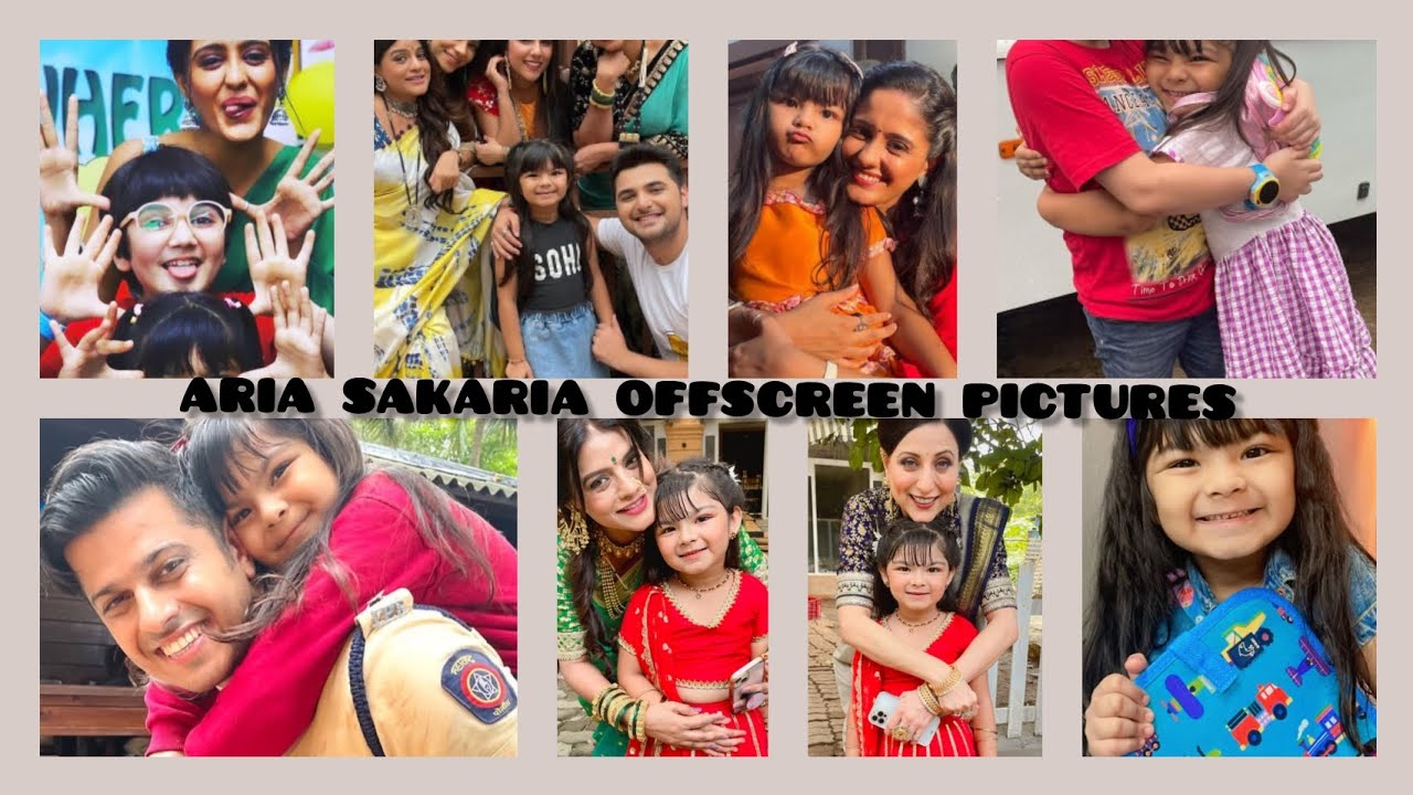Aria Sakaria Offscreen masti with ghkkpm cast and crew members || - YouTube