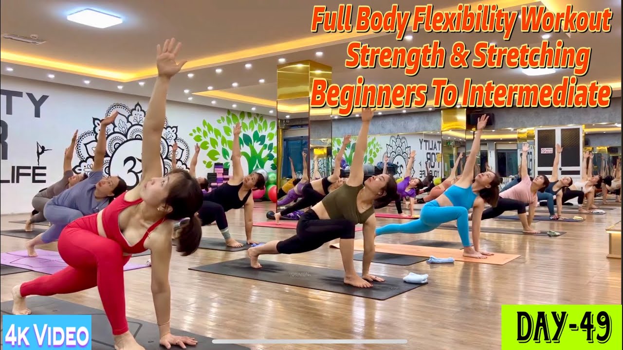 DAY-49 Full Body Flexibility Workout Strength & Stretching | Master Ranjeet Singh Bhatia | - YouTube
