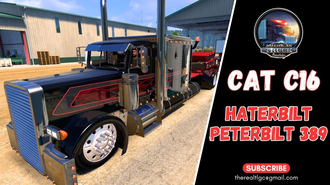 Haterbilt | Peterbilt 389 #americantrucksimulator - YouTube