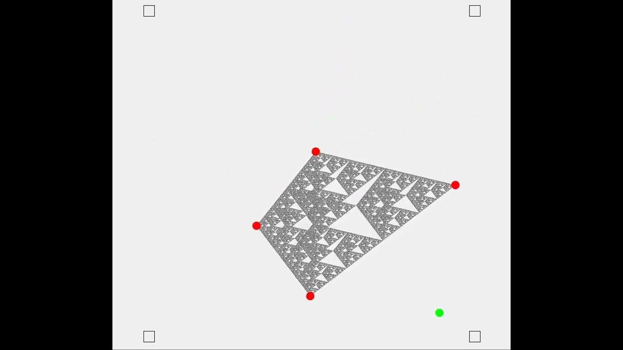 Fractal Generating Random Walk: Wandering quadrilaterals - YouTube