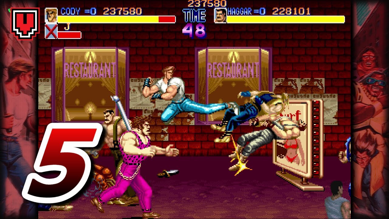 Final Fight // CAPCOM BEAT EM UP BUNDLE (Co-op playthrough) - YouTube