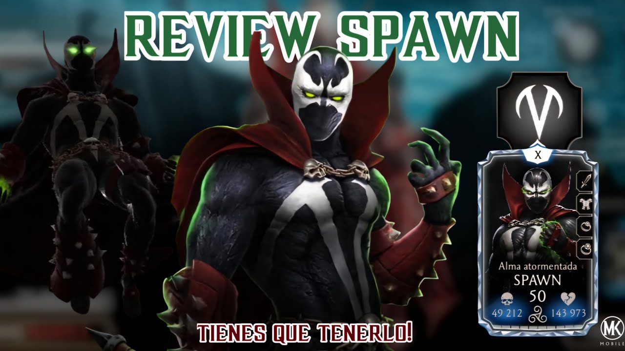 REVIEW SPAWN ALMA ATORMENTADA | Mortal Kombat Mobile - YouTube