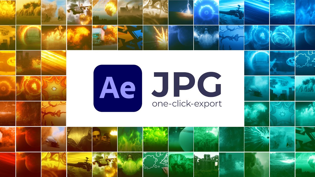 FREE After Effects Script - Export Images in One Click! - YouTube