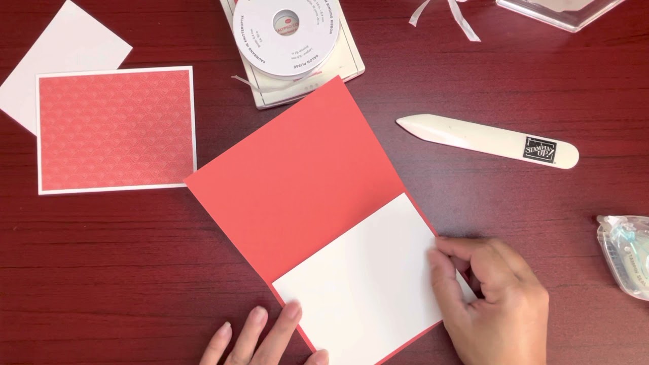Quick and Easy Card - Stampin’ Up! - Ridiculously Awesome - YouTube