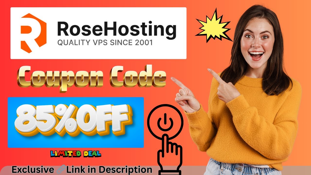 Rose Hosting ( 85%OFF ) Coupon code 🎁 | Rose Hosting Discount Code ...