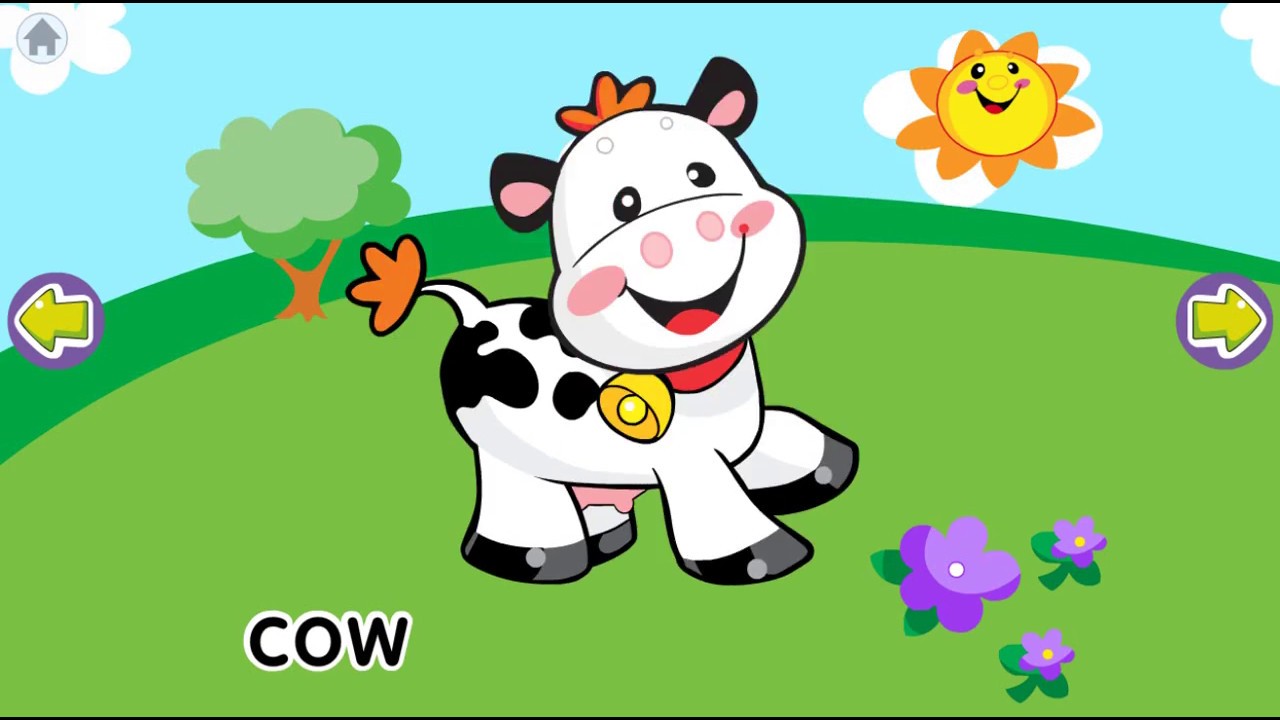 Learn Animals - Educational Video For Kids - YouTube