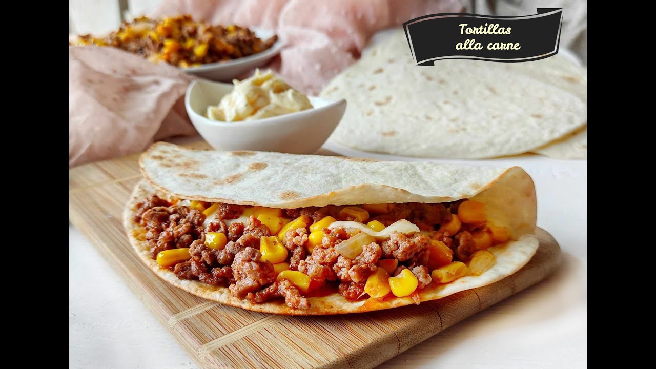 Tortillas, come fare un ottimo ripieno di carne di manzo - YouTube