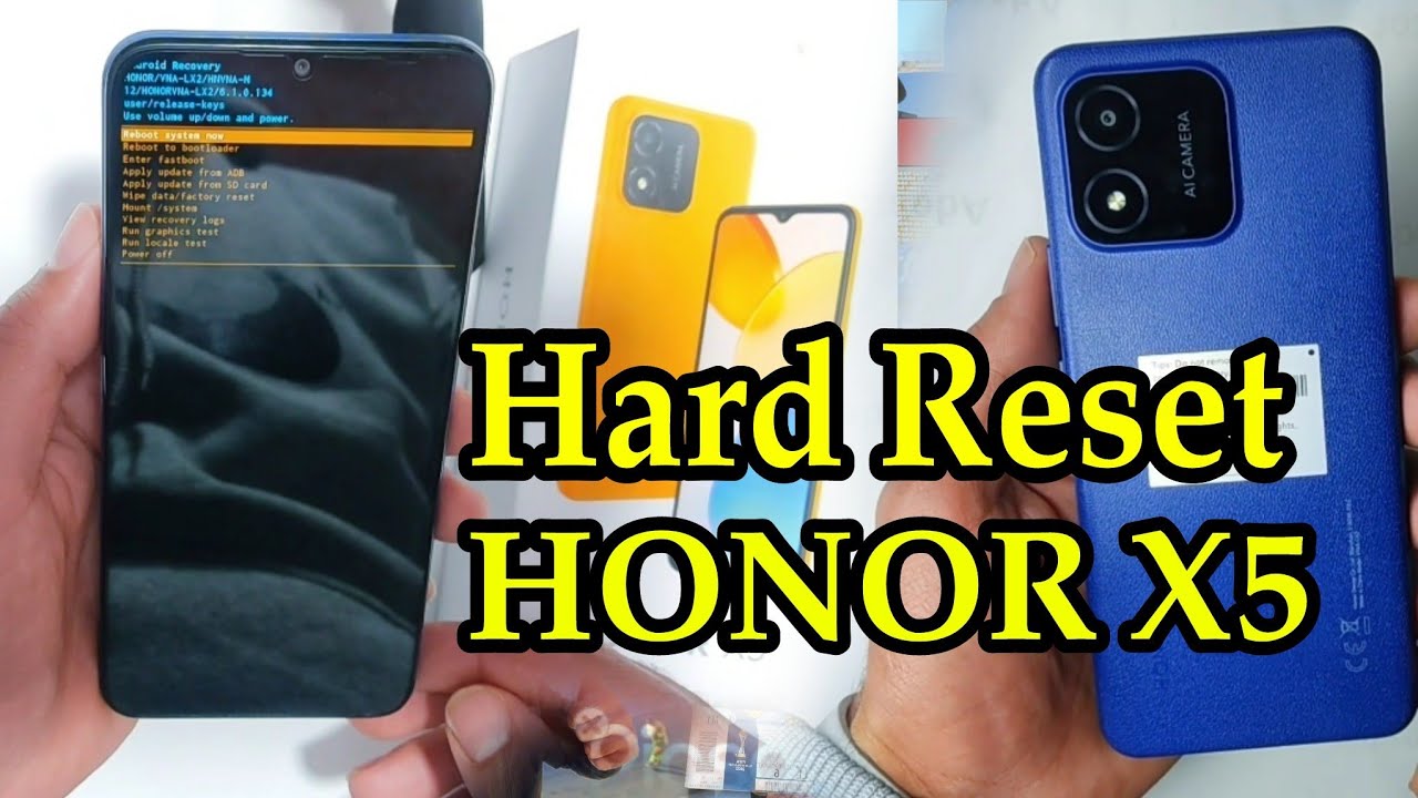 Hard Reset HONOR X5🔓😍 - YouTube