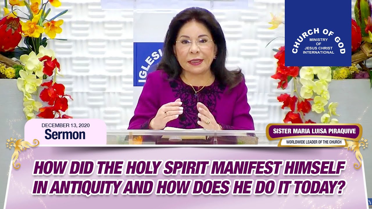 How Did The Holy Spirit Manifest Himself In Antiquity And How Does He How Did The Holy Spirit Manifest Himself In Antiquity And How Does He