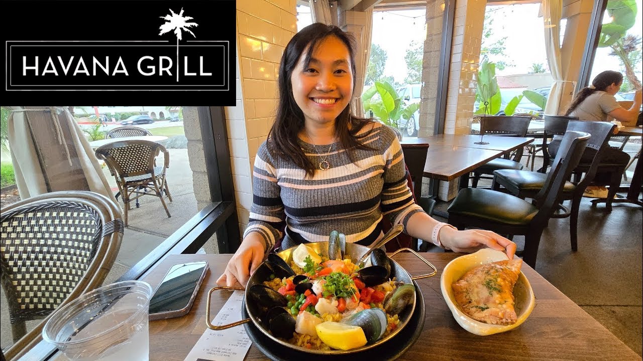 Hidden Gem: Cuban Seafood Paella and Empenada at Havana Grill - YouTube