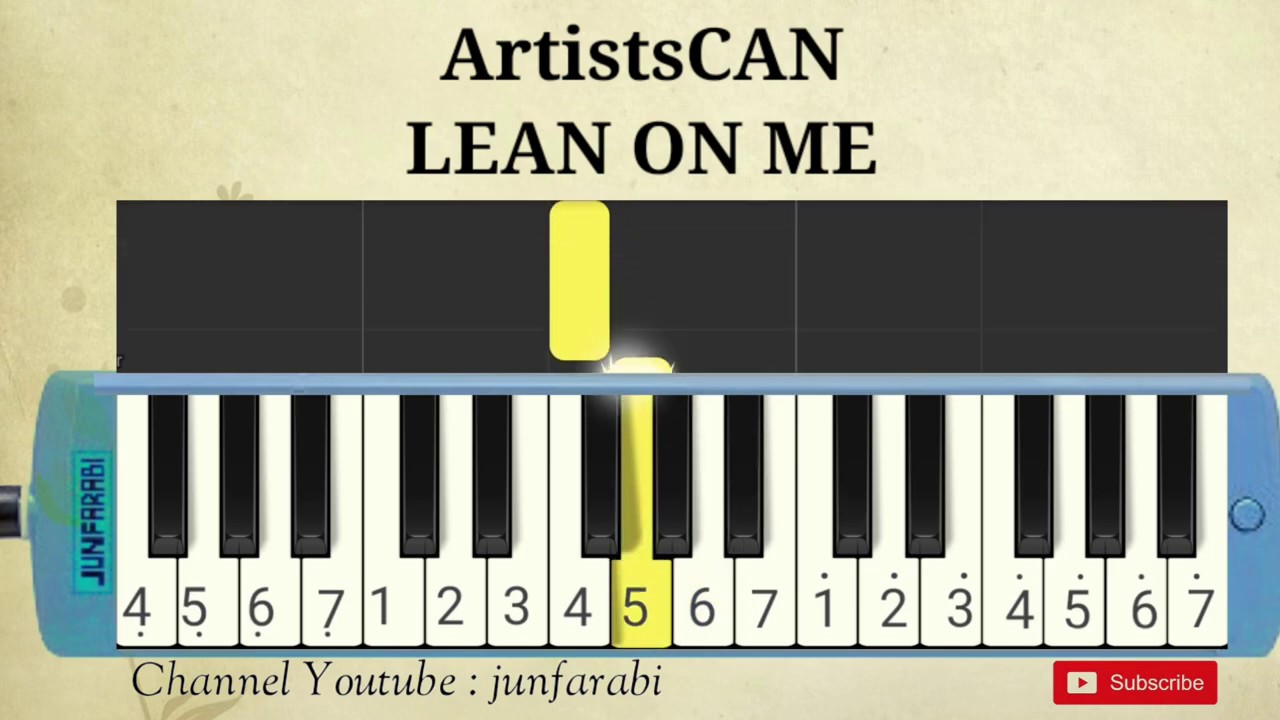 ArtistsCAN LEAN ON ME Pianika Cover YouTube artistscan-lean-on-me-pianika-cover-youtube
