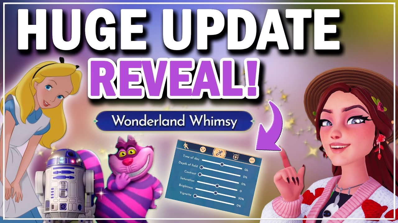 Wonderland Whimsy Developer UPDATE Breakdown | Disney Dreamlight Valley ...