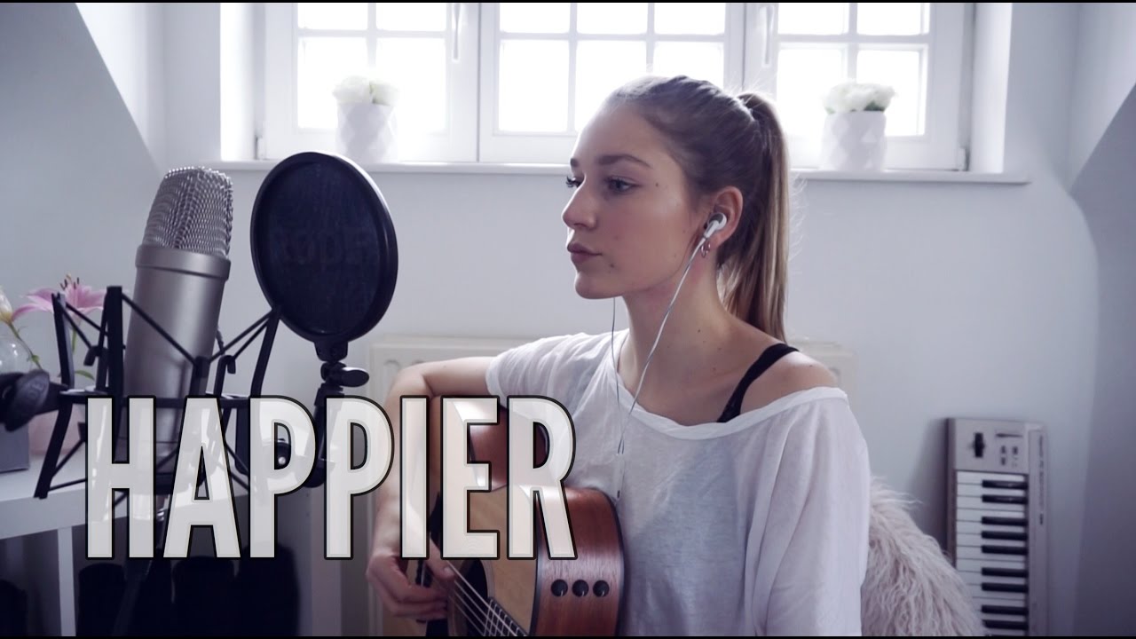 Ed Sheeran - Happier (cover by Audrey Janssens) - YouTube