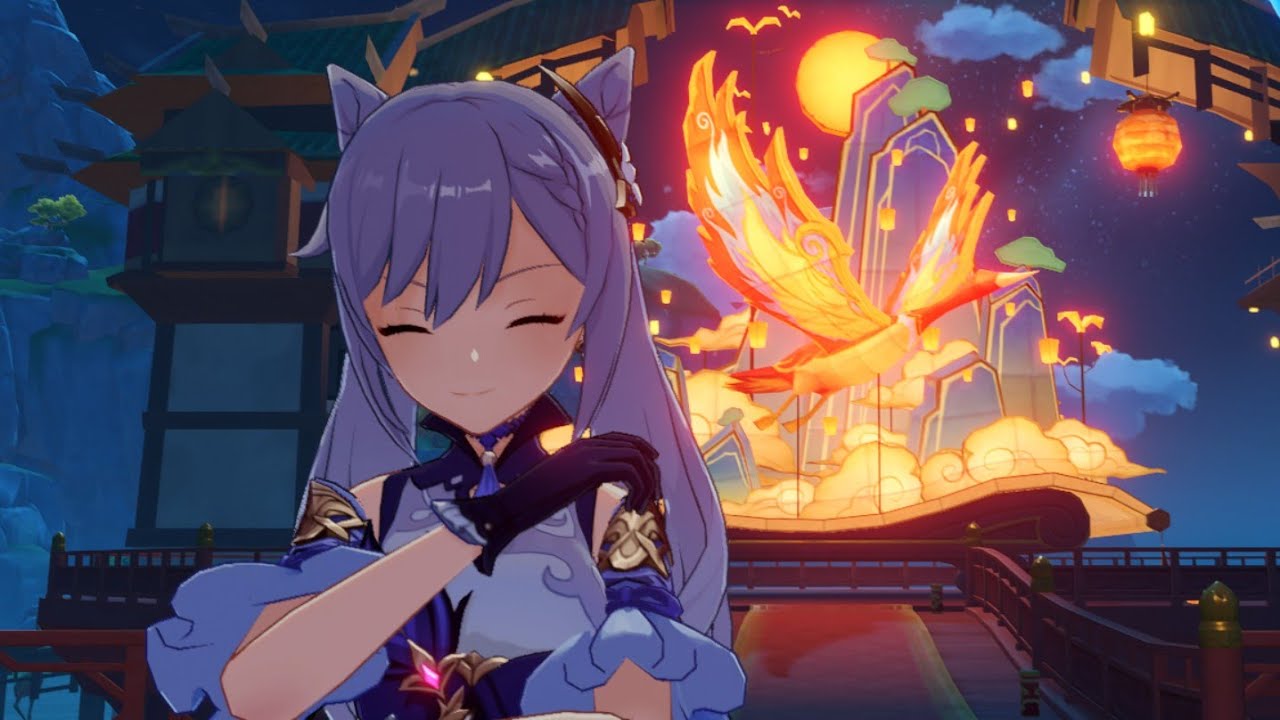 𝐋𝐈𝐘𝐔𝐄 tá linda dms (mas a keqing tá mais) | GENSHIN IMPACT RITUAL DE ...