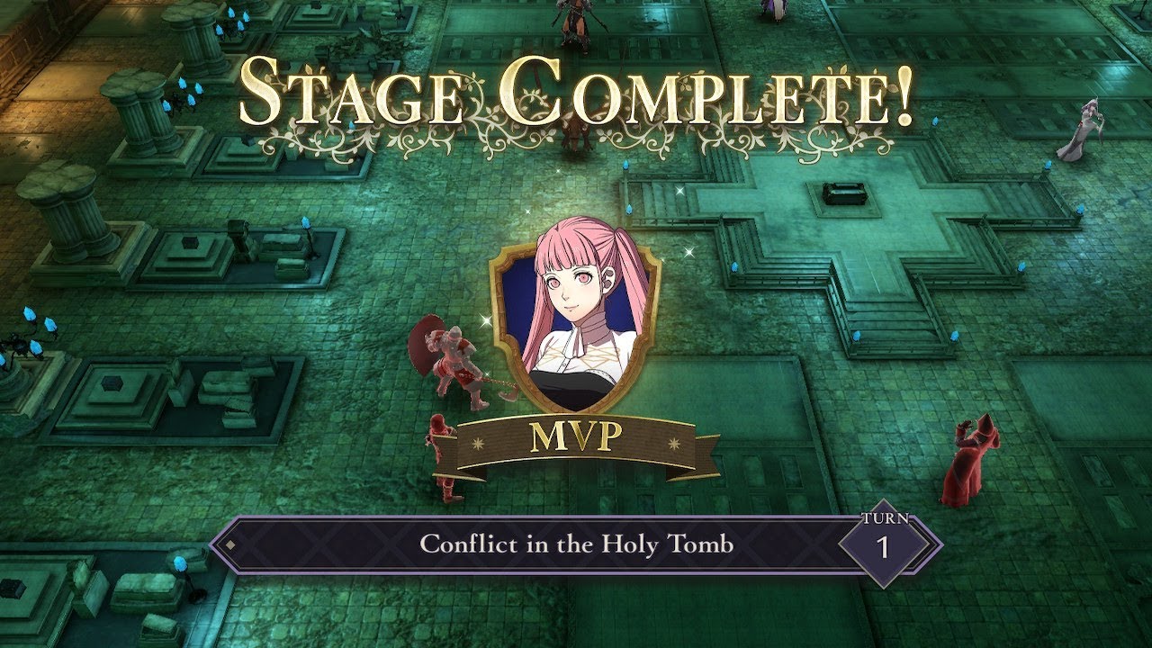 FE:3H - Conflict in the Holy Tomb One Turn - YouTube