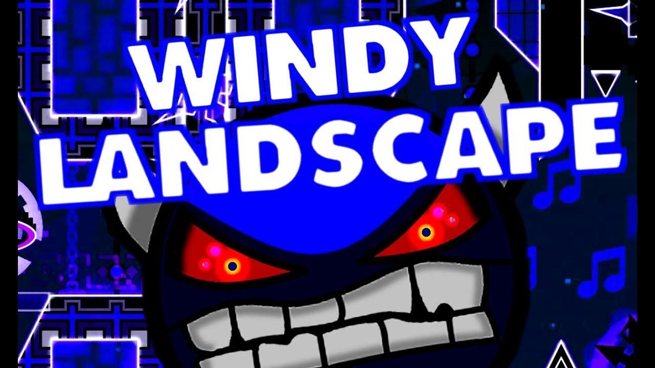 Windy Landscape. Geometry Dash. - YouTube