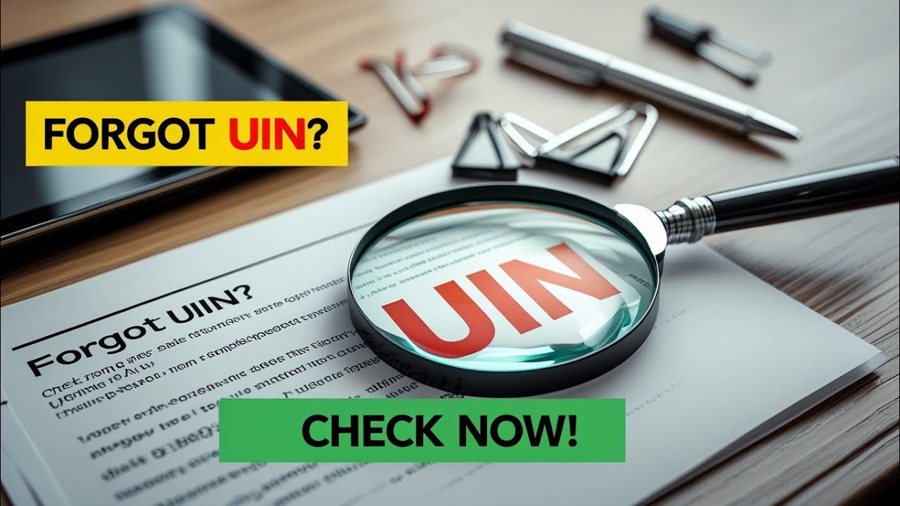 Forgot Your UIN Number? Here's How to Check It Instantly! | PC SKILLS ...