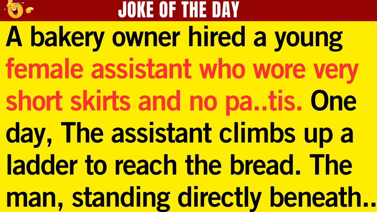 😂 Joke Of The Day | A Short Fuse and a Blonde’s Quick Exit #humor - YouTube