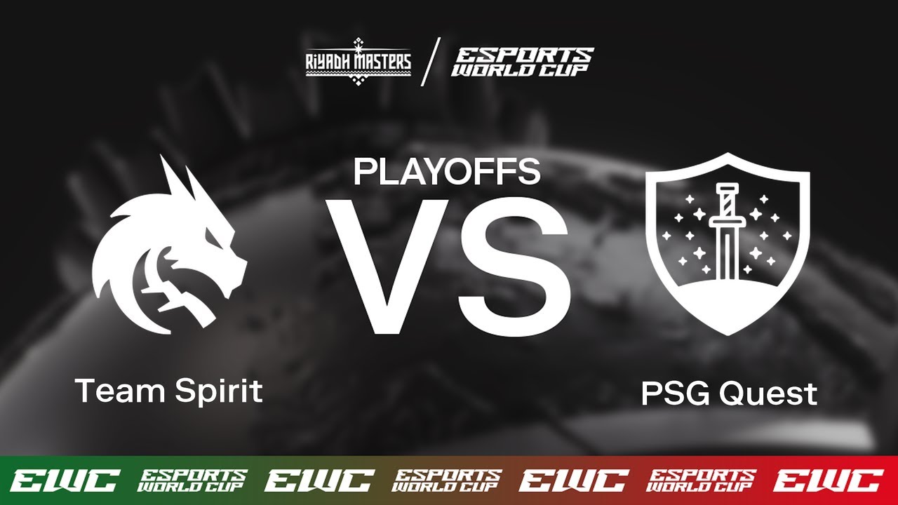 Team Spirit vs. PSG Quest - Dota2 Riyadh Masters x EWC - Day 13 ...