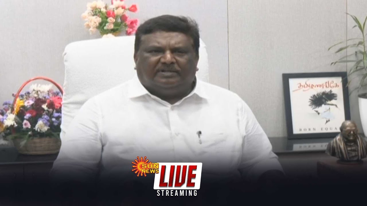 🔴LIVE: Minister Sivasankar press meet | அமைச்சர் சிவசங்கர் செய்தியாளர் ...