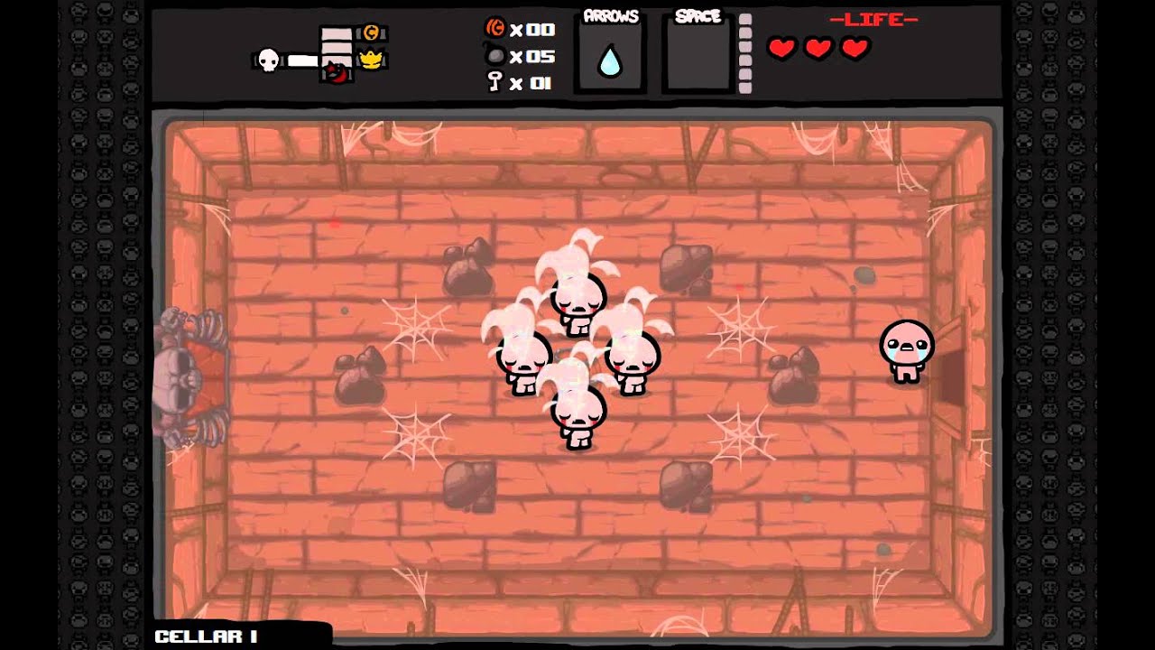 Binding of Isaac, Part 1, Introduction and First Death - YouTube