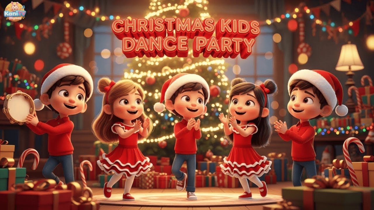 Jingle Bell Baby Dance 💃 | Santa Christmas Party 🎅 | Fun Kids Dance ...