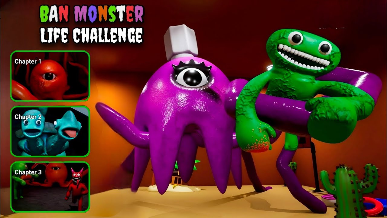 Ban Monster Life Challenge (Chapter 1, 2, 3) New Update - Monster ...